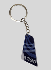 Airbus A380 Aircraft Tail Keychain – Liberty Aviation Museum PX